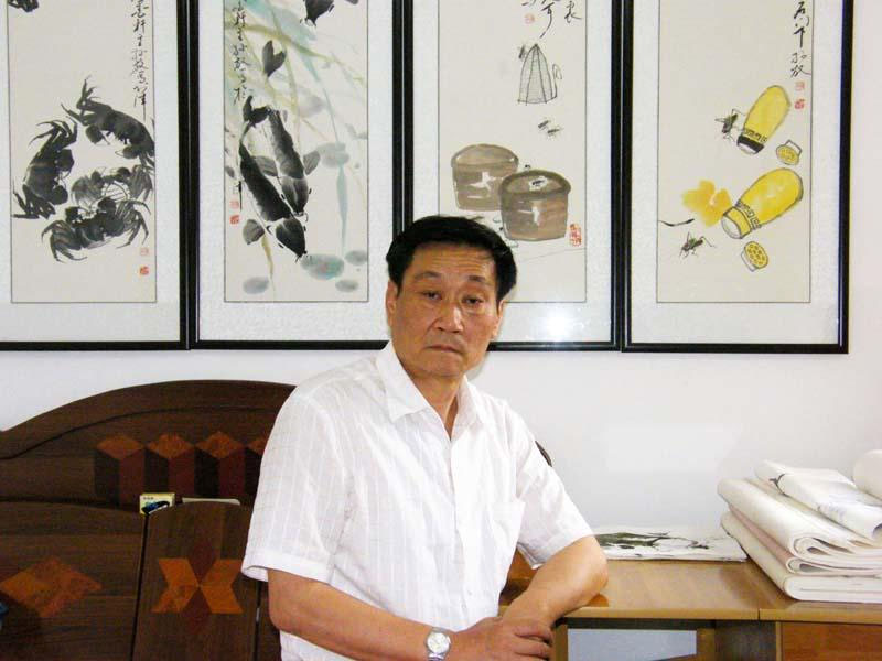 Sun Fang Paintings, Chinese Fish Painting Artists Biography, Artworks